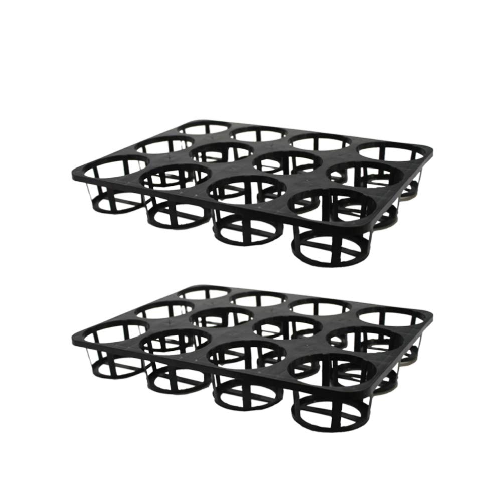 Amazon.com: 2pcs Rootrimmer Nursery Pot Tray 12 Greenhouse Carry Tray ...