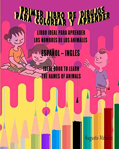 Amazon.com: PRIMER LIBRO DE DIBUJOS PARA COLOREAR Y APRENDER IDEAL BOOK ...