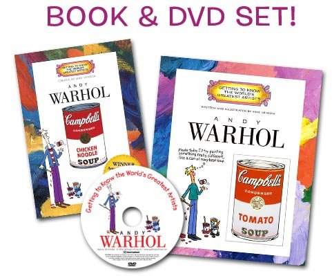 Getting To Know Andy Warhol (Artist Book & DVD Set): Mike Venezia ...