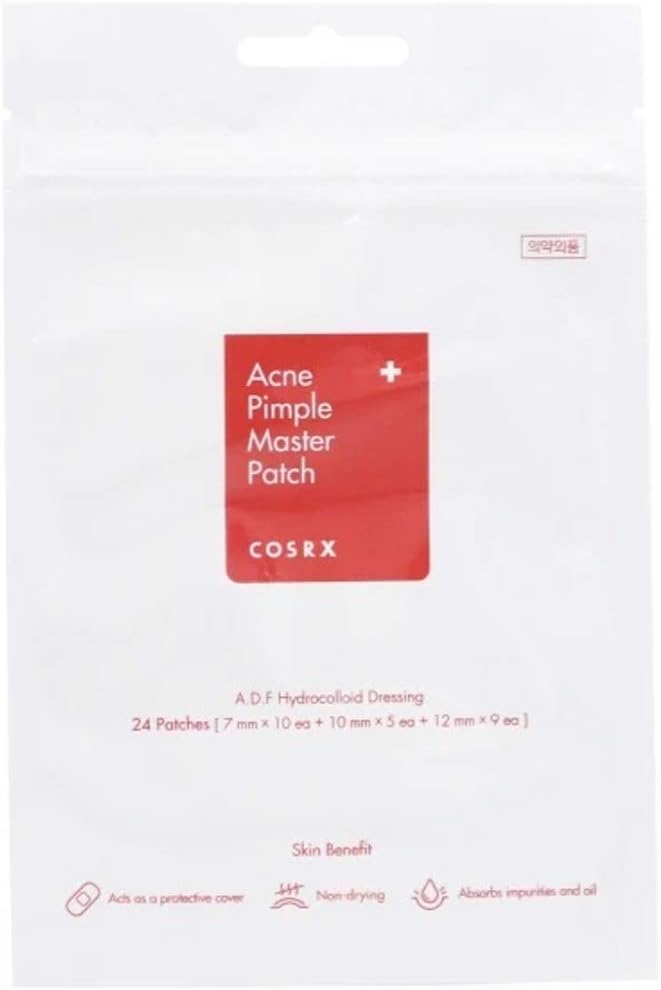COSRX Acne Pimple Master Patches 24 piezas Parches para el acné : Amazon.com.mx: Belleza