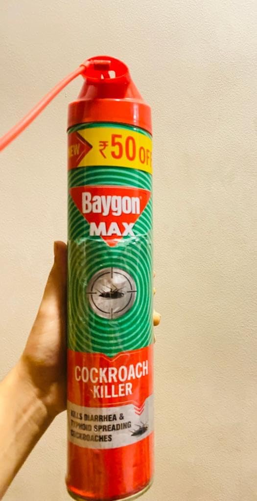 Baygon Cockroach Killer Spray, 625 Ml, Pack Of 1 : Amazon.in: Health ...