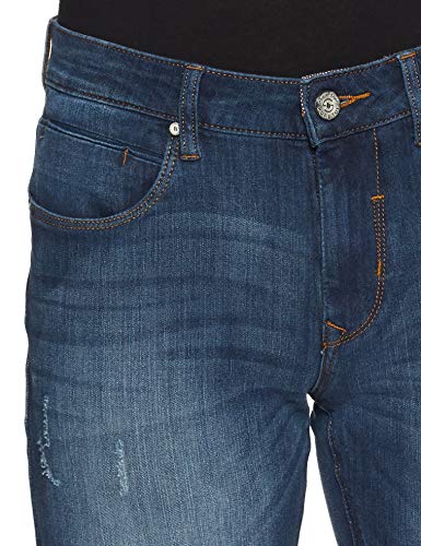 Buy RUF and TUF Men's Slim Fit Jeans (RTJN2077_Mid Blue_32) at Amazon.in
