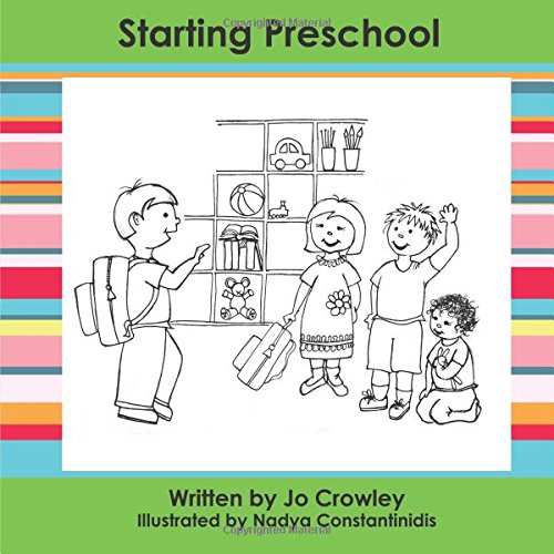 Starting Preschool: A Coloring Book for Children: Amazon.co.uk: Crowley ...
