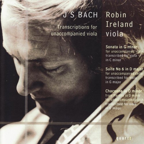 Amazon.com: Bach: Transcriptions for Unaccompanied Viola : Robin ...
