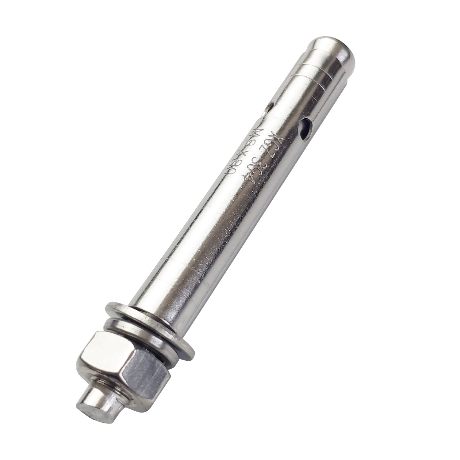 Snapklik.com : 10 Pack M8x80mm Expansion Bolts Anchor Bolt 304 ...