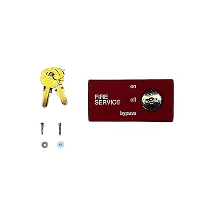 Amazon.com: Otis Elevator Phase 1 fire Service keyswitch - AAA7069AAK1 ...
