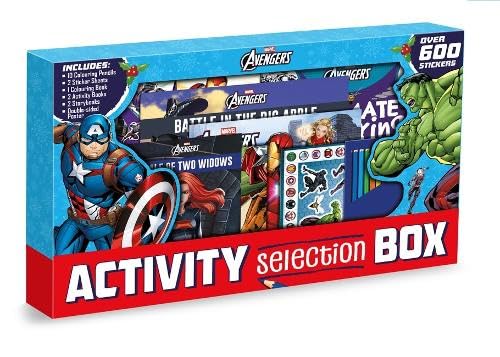 Marvel Avengers Activity Selection Box : Marvel Entertainment ...