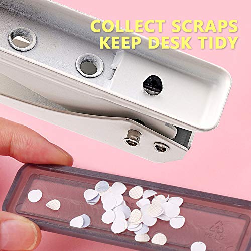 Snapklik.com : Single Handheld 1/4 Inches Hole Punch, 20 Sheet Paper ...