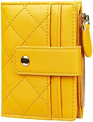 Amazon.com: Cynure Women's Cute Leather Card Holder Small Compact ...