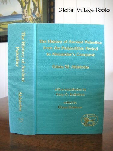The History of Ancient Palestine from the Palaeolithic Period to ...