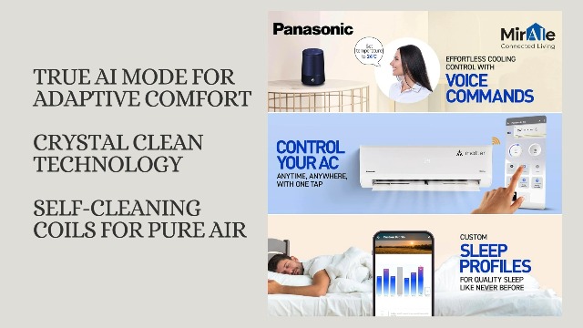 Watch Panasonic 1.5 Ton 3 Star Premium Wi-Fi Inverter Smart AC on ...