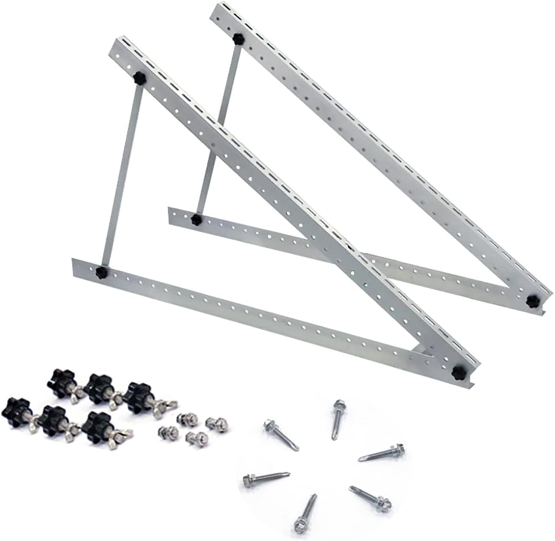 Amazon.com : DOKIO Solar Panel Adjustable Mounting Bracket on Any Flat ...