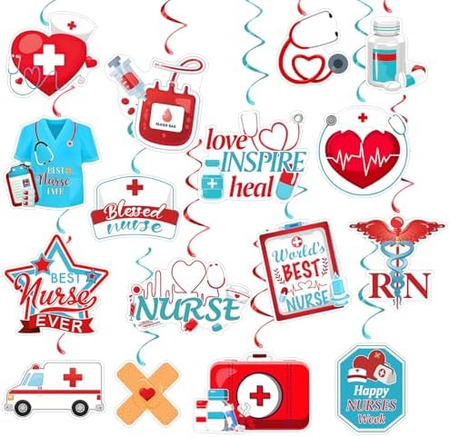 Amazon.com: HABDJILTY 2025 Nurse Appreciation Week Party Decorations ...