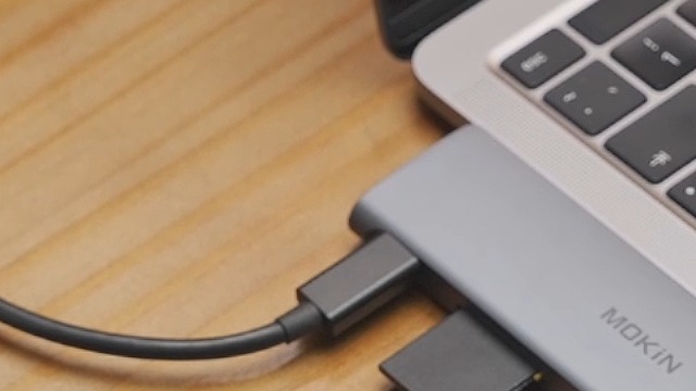 Hdmi Usb C USB C Adapters For MacBook Pro/Air,Mac Dongle With 3 USB ...