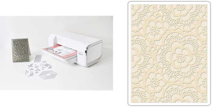 Amazon.com: Sizzix Big Shot Switch Plus Starter Kit (White) Electric ...