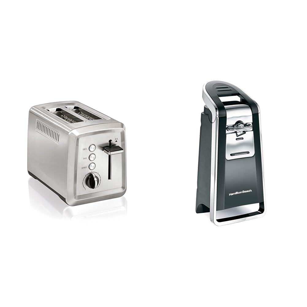 Amazon.com: Hamilton Beach 2 Slice Toaster with Extra-Wide Slots, Bagel ...