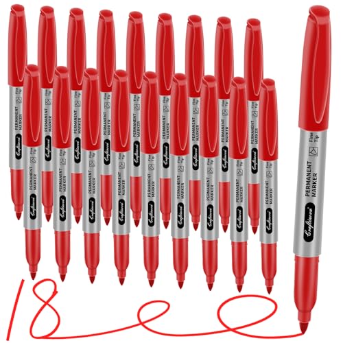 10 Best Red Permanent Markers | 2025