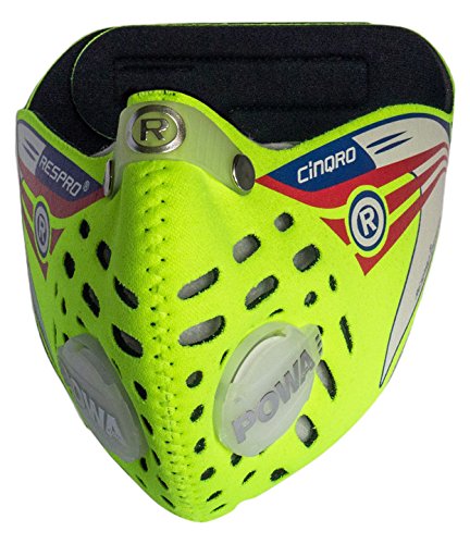 Respro Cinqro Mask, Medium, Flouroscent Yellow, Pack of 1 : Amazon.in ...