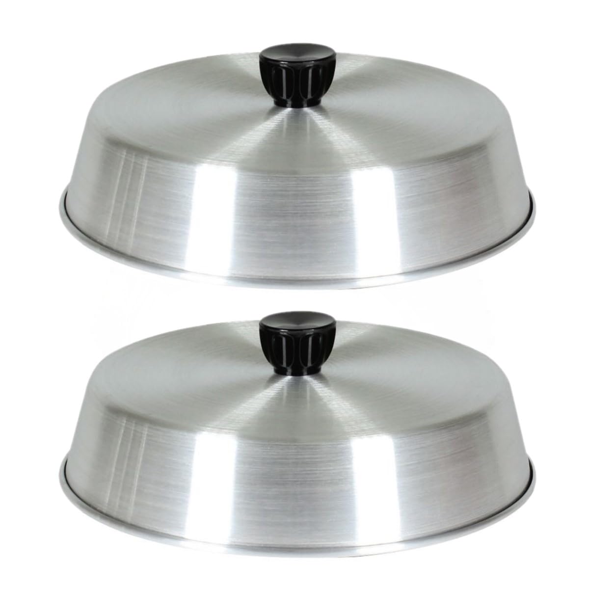 Amazon.com : TrueCraftware- 10” Aluminum Grill Basting Cover with Black ...