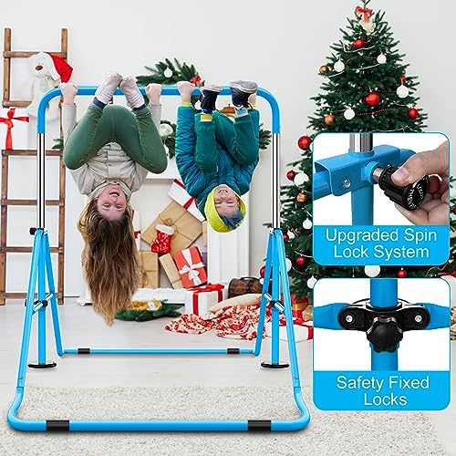 RAVS Gymnastics Bar 300lb Capacity RAVS Folding Gymnastics Bar For Kids ...