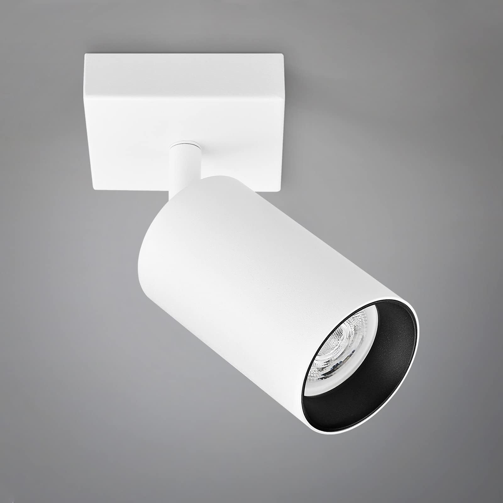 URing Spot plafond LED 6W+5W, Plafonnier LED Spots Orientable GU10 ...