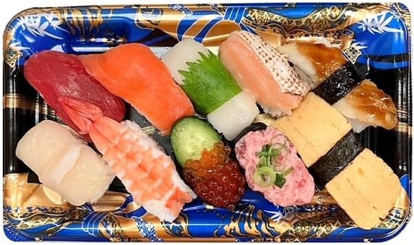 Amazon | 本鮪赤身と北海道産帆立入にぎり盛り合わせ10カン 1パック | ライフコーポレーション | 寿司 通販