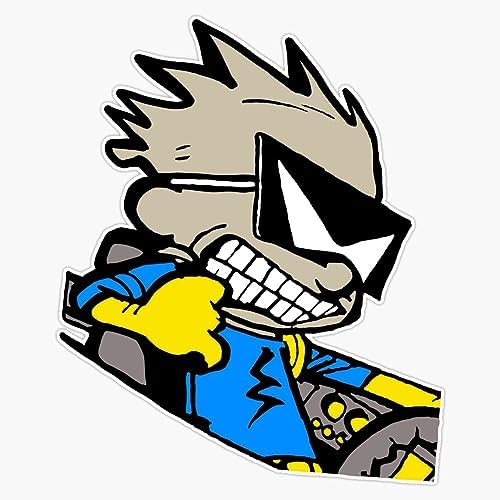 Amazon.com - Calvin and Hobbes Space Man Spiff Sticker Bumper Sticker ...