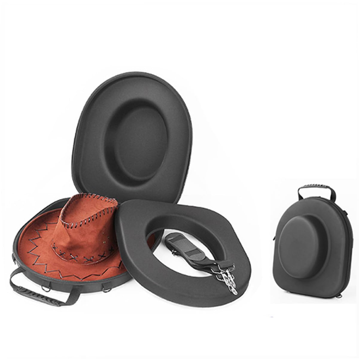 Amazon.com - Tiff-K Cowboy hat box for travel -Crush Proof cowboy hat ...