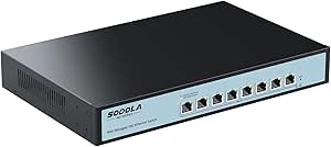 Amazon.com: SODOLA 8 Port 10Gb Easy Web Managed Switch, 8 x 10G RJ-45 ...