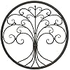 Amazon.com: Wall Décor â€“ Iron Metal Tree of Life Modern Wall ...