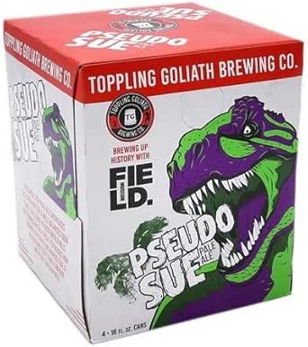 Amazon.com: Toppling Goliath Pseudo Sue, 4pk, 12 Fl Oz Bottles ...