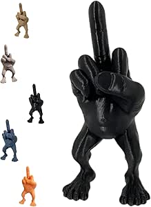 Amazon.com: Middle Finger Doll with Feet Middle Finger Gifts Spoof ...