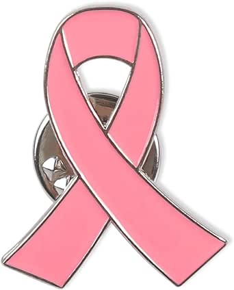 Amazon.com: 20PCS Pink Ribbon Breast Cancer Awareness Pins ...