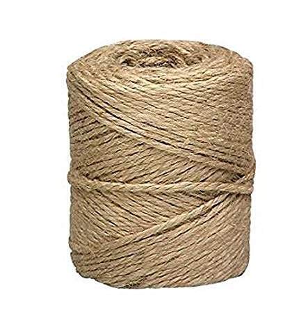 Decor Kart Jute sutli for Craft Work 2mm Thick 120 Meter Natural ...