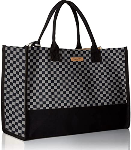 Buy Baground Tote Bag for Women with Zip, Stylish Cotton Handbags ...