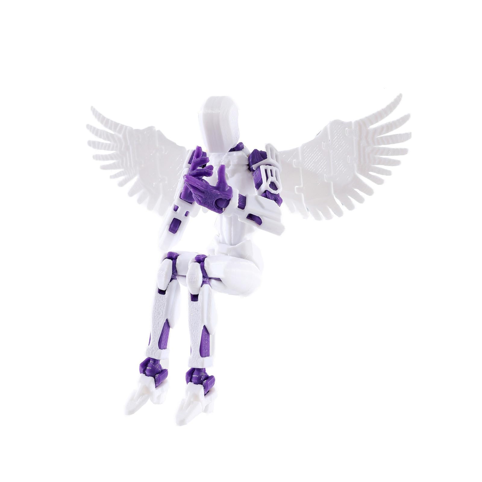 Amazon.com: T13 Female Angel Model Action Figure Set, 3D Printed ...