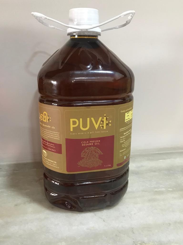 Puvi Cold Pressed Sesame Oil at Willy Booth blog