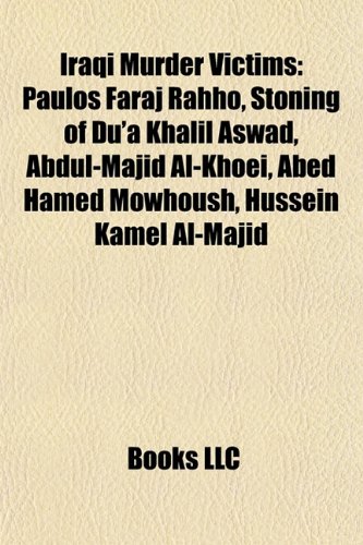 Iraqi Murder Victims : LLC, Books: Amazon.in: Books