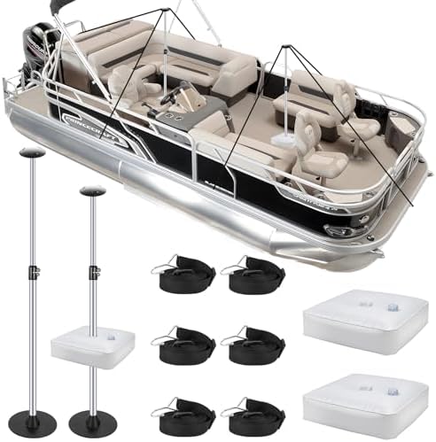 Amazon.com: Pontoon Boat Cover Support System, Adjustable Telescopic ...