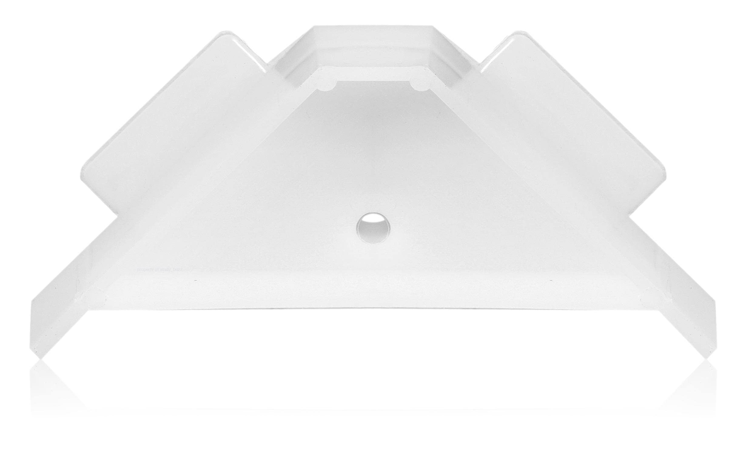 Amazon.com: Cabinet Triangle 90 Degree Corner Support Brace 2-1/2" x 2 ...