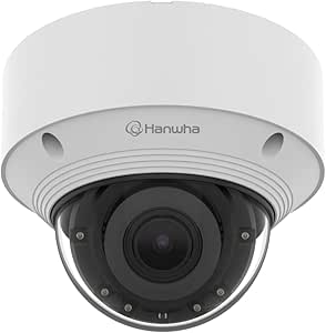 Amazon.com : Hanwha Vision - QNV-C9083R - Q-Series 4K AI IR Vandal Dome Camera with 3.2-10.2mm ...