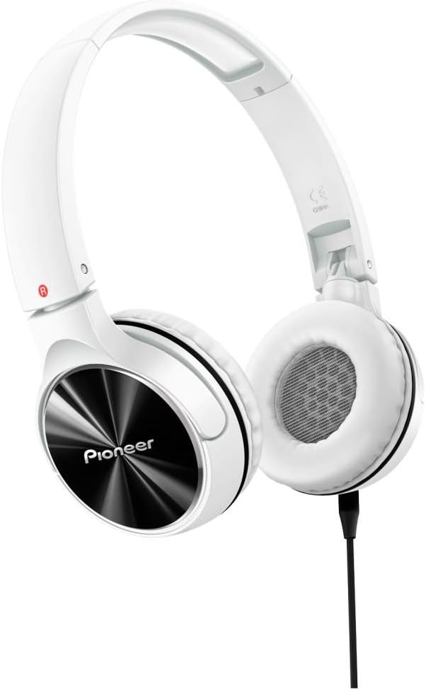 Amazon.com: Pioneer headphones white SE-MJ542-W (Japan Import ...