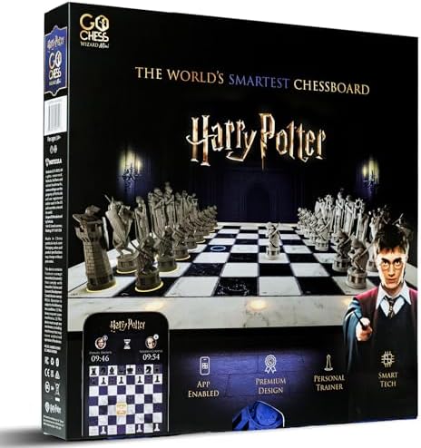 Amazon.com: Harry Potter Electronic Chess Board Game. GoChess Mini ...