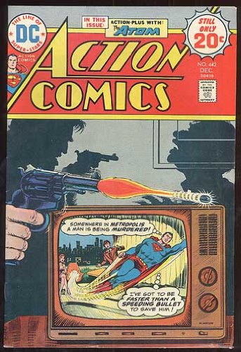 Amazon.com: Action Comics, v37 #442. Dec 1974 [Comic Book]: DC Comics ...