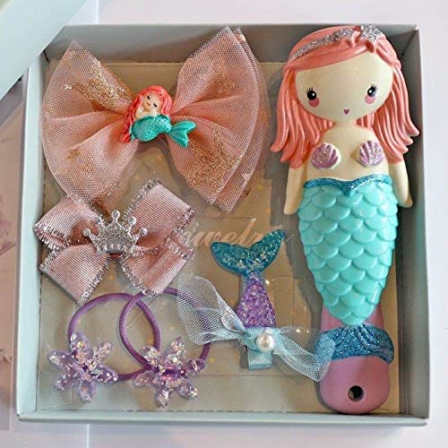 Buy Jagmag® Mermaid Comb with Mermaid Baby Hairpin Children's and ...