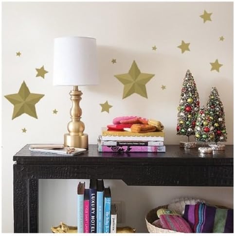 Amazon.com: Paper Riot Co. Starry Night Holiday Dimensional Wall Decals ...