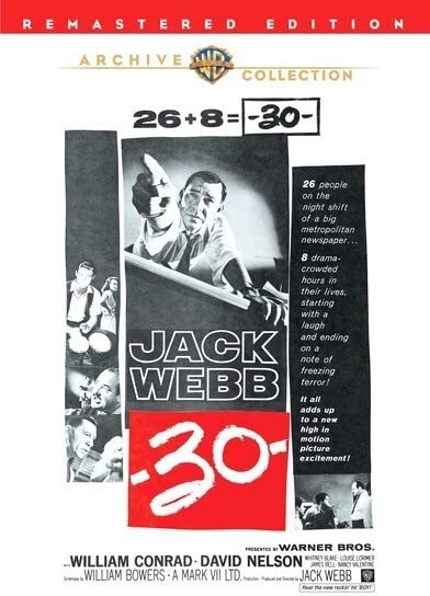 Amazon.com: -30- [Remaster] : Jack Webb, 39, Jack Webb, William Conrad ...
