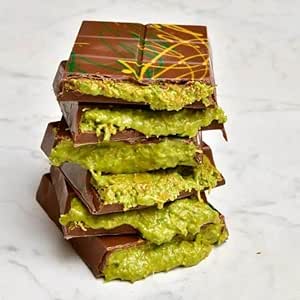 Dubai Chocolate Bar with Premium Pistachio – Authentic Katafi-Filled Crispy Knafeh – 7 oz ...