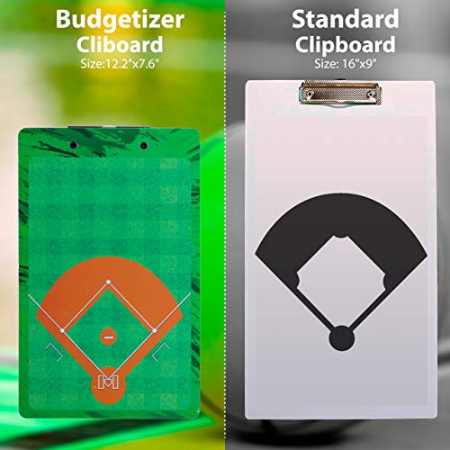 Snapklik.com : Baseball Clipboard For Coaches Double Sided Baseball ...