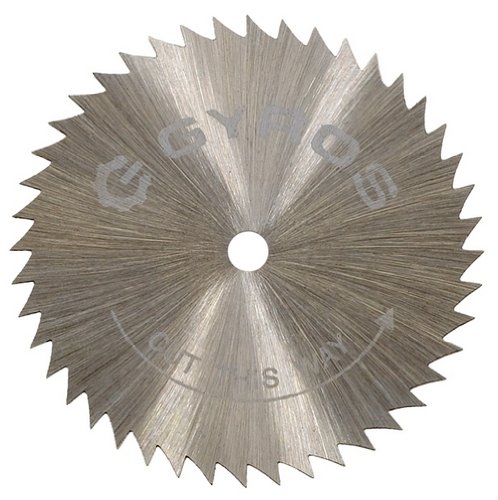 Gyros Mini Circular Saw Blade, Coarse-Teeth 1 ½ Inch Diameter with 44 ...